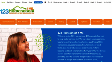 Visit 123homeschool4me.com - Home - 123 Homeschool 4 Me.