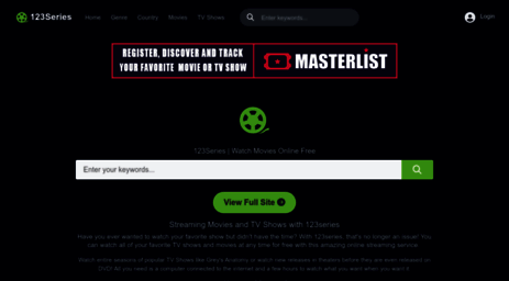 Visit 123series.art - 123Series | Watch Free Movies online.