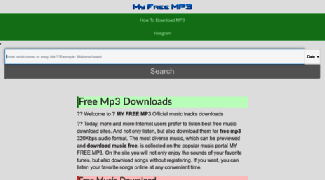 Visit 2024.myfreemp3juices.cc - MYFREEMP3 ? Free Mp3 Downloads.