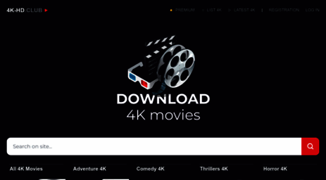 Visit 4k-hd.club - 4K-HD.Club: Download Movies 4K.