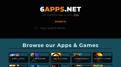 Visit 6apps.net - 6apps.net - GET PREMIUM Apps & Games.