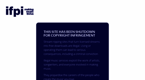 Visit 9convert.com - IFPI.