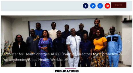 Visit Ahpc.gov.gh - ALLIED HEALTH PROFESSIONS COUNCIL – TO ENSURE ...