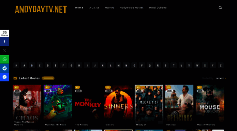 Visit Andydaytv.net - Watch Latest Free Movies & TV Series Online ...