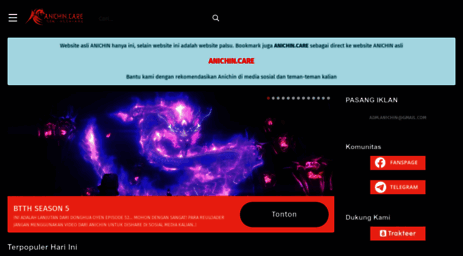 Visit Anichin.club - Anichin - Fansub Nonton Donghua Subtitle Indonesia ...