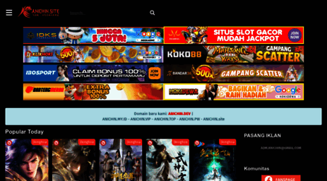 Visit Anichin.dev - Anichin - Fansub Donghua Subtitle Indonesia.