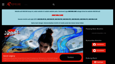 Visit Anichin.moe - Anichin - Nonton Donghua Subtitle Indonesia Update ...