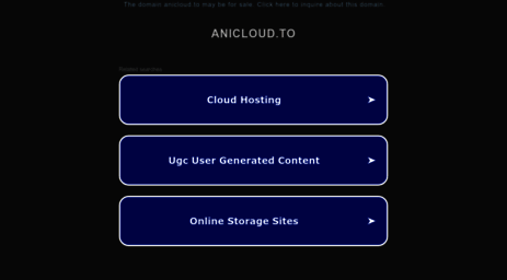 Visit Anicloud.to