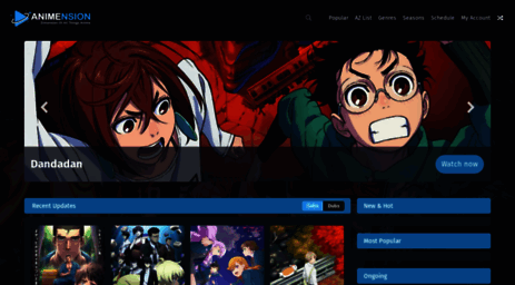 Visit Animension.to - Animension - Dimension of Anime: Search, Track ...