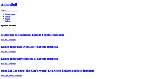 Visit Animesail.com - AnimeSail - Streaming Download Anime Subtitle ...