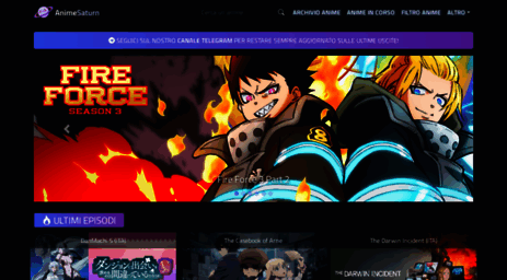 Visit Animesaturn.cx - AnimeSaturn - Streaming di Anime in Sub ITA e ITA.