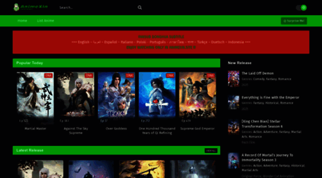 Visit Animexin.site - AnimeXin – Streaming Donghua All Subtitle.