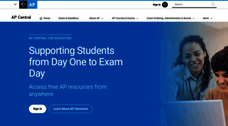 Visit Apcentral.collegeboard.org - Supporting Students from Day One to ...