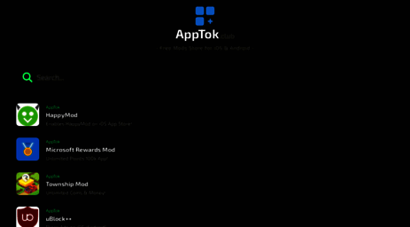 Visit Apptok.club - AppTok - Super Apps iOS & Android Store.