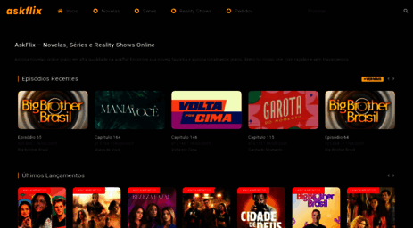 Visit Askflix.biz - AskFlix - Assistir Novelas e Séries Online Grátis.