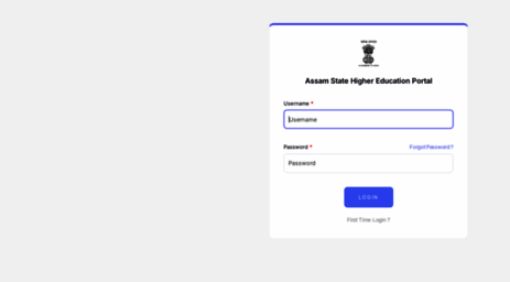 Visit Assam.samarth.ac.in - Login - Samarth eGov Suite.