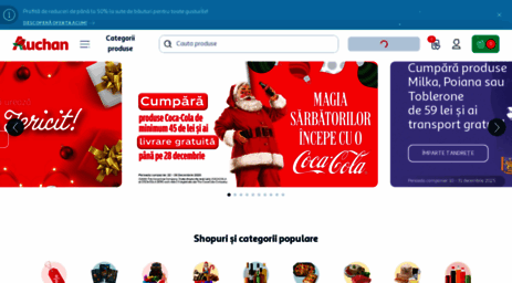 Visit Auchan.ro - Auchan... si viata se schimba! | Hipermarket online.