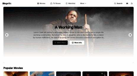 Visit Bingeflix.tv - Bingeflix - Watch Movies Online.