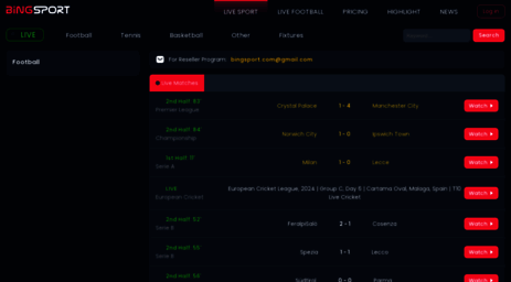 Visit Bingsport.co - Live sport on TV today with HD streaming videos ...