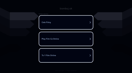 Visit Bombuj.sk - Bombuj.sk.