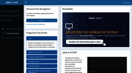 Visit Cad.anac.gob.ar - ANAC | CAD.