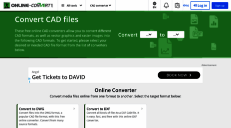 Visit Cad.online-convert.com - Free online CAD converter.