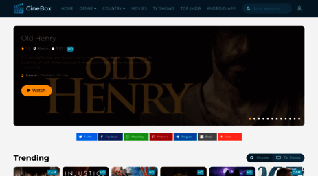 Visit Cinebox.cc - CineBox | Watch Free Streaming HD Movies and TV ...