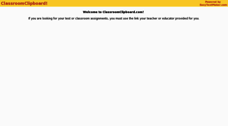 Visit Classroomclipboard.com - ClassroomClipboard.
