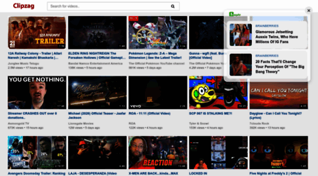 Visit Clipzag.com - Clipzag - Planet Of Entertainment.