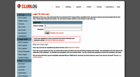 Visit Clublog.org - Club Log: Amateur Radio League Tables, Most Wanted ...