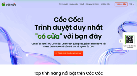 Visit Coccoc.com - Trình duyệt Cốc Cốc | Trình duyệt web dành cho người Việt.