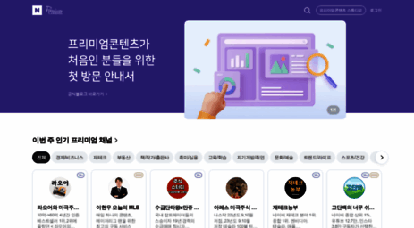 Visit Contents.premium.naver.com - 네이버 프리미엄콘텐츠.