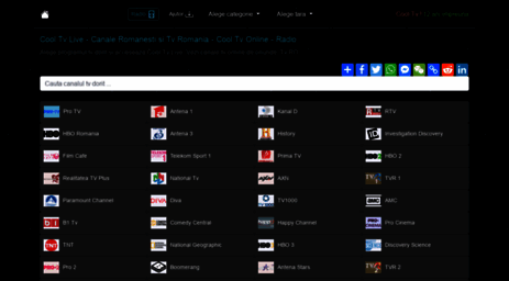 Visit Cool-tv.ro - Cool Tv Online Romania * Vezi Canale Tv Live Sau ...