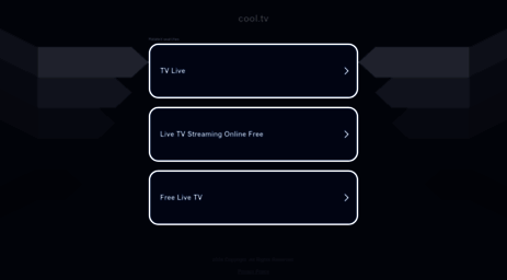 Visit Cool.tv - Cool.tv.