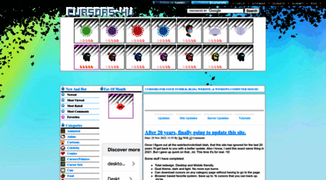 Visit Cursors-4u.com - Free Cursor Downloads - Cursors-4U.com.