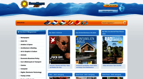 Visit De.downmagaz.net - Download PDF magazines - Deutsch Magazines Commumity!.