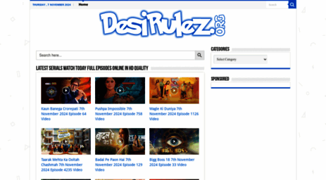 Visit Desirulez.org - DesiRulez - Non Stop Desi Tv Serials Free ...
