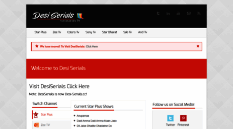 Visit Desiserials.us - Welcome to Desi Serials - Your online Desi TV ...