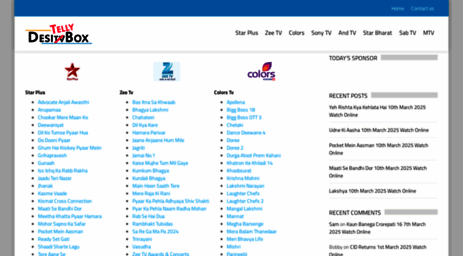 Visit Desitvbox.com - DesiTVBox - Watch Online All Indian TV Shows ...