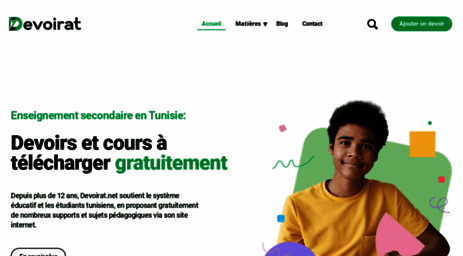 Visit Devoirat.net - Devoirs Tunisie | Math | Physique | Science ...