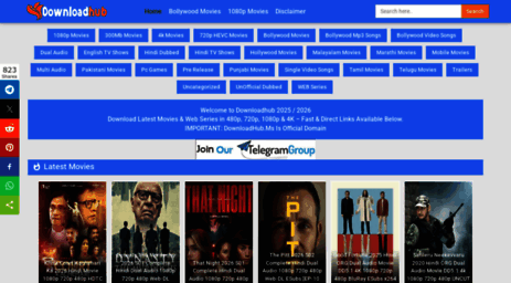 Visit Downloadhub.net - DownloadHub Official - 300MB Dual Audio Movies ...