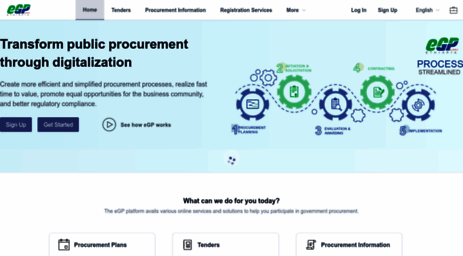 Visit Egp.ppa.gov.et - Electronic Government Procurement.