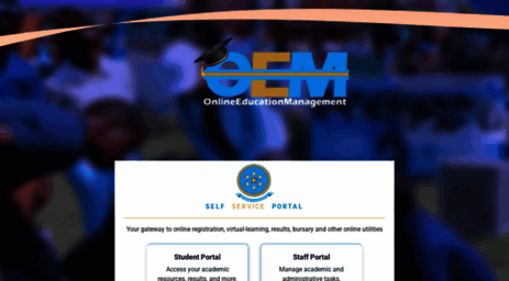 Visit Elearning.cut.ac.zw - CUT | Portal Selection.
