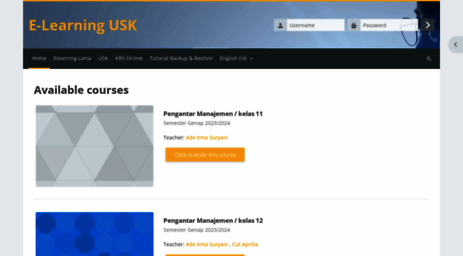 Visit Elearning.usk.ac.id - Home | E-Learning Universitas Syiah Kuala.