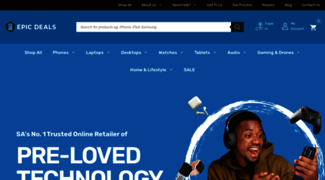 Visit Epicdeals.co.za - Epic Deals - Trusted Used Technology- Phones ...