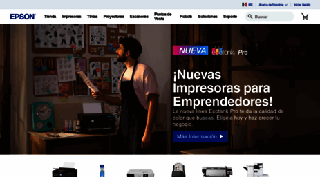 Visit Epson.com.mx - Epson México | Inicio.