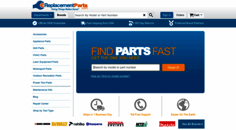 Visit Ereplacementparts.com - Genuine Replacement Parts | Fast Shipping ...