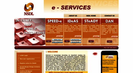 Visit Eservices.nsdl.com - NSDL e-SERVICES.