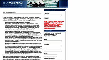 Visit Esopconnection.com - ESOPConnection™ from Blue Ridge ESOP Associates.