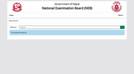 Visit Exam.neb.gov.np - Home - Online Registration System.